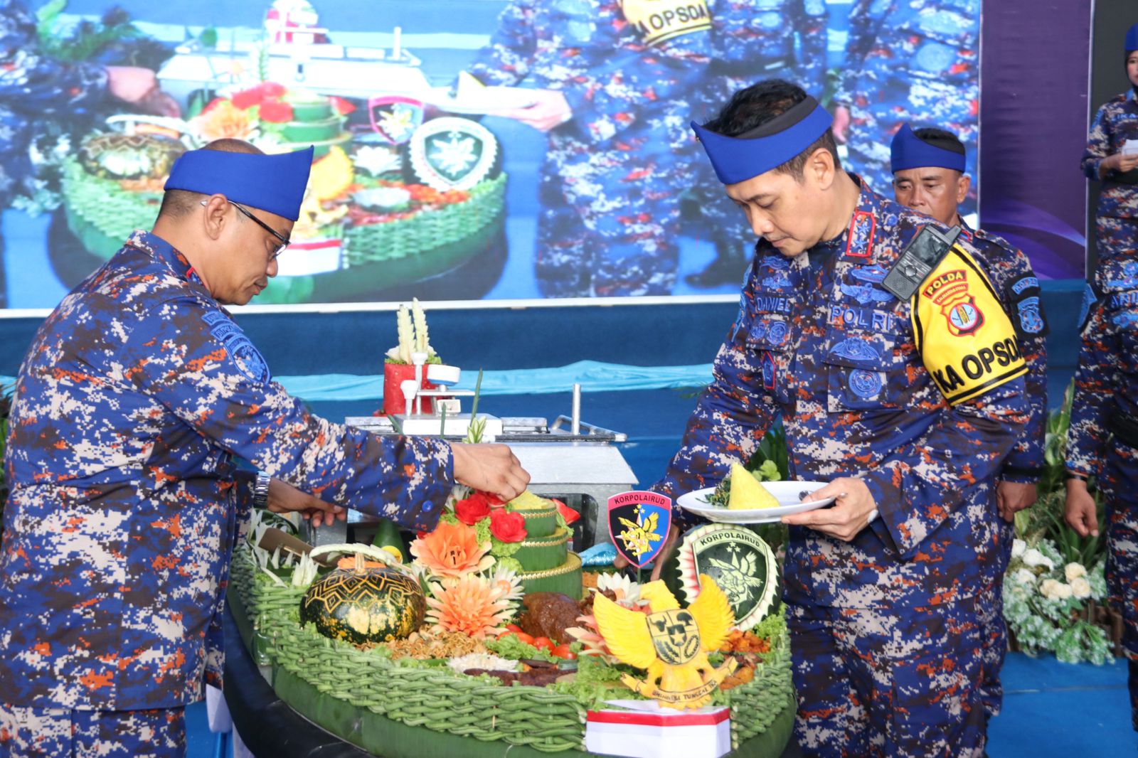 Polda Kaltara Gelar Syukuran HUT Ke-73 Polairud - Titiknol.id